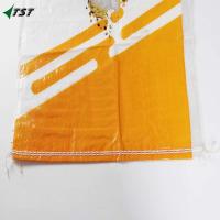 China Heat Seam Sealing Tape Stitching BOPP Woven Bag Transparent Gusseted Type for sale