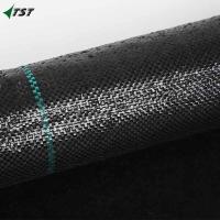 China 4'X300′ Heavy Duty Black Pp Weed Control Fabric Ground Cover Rolls For Vegetable Plant for sale