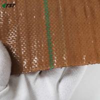 China 100gsm Brown Color Anti UV PP Woven Weed Control Mat Landscape Fabric For Agriculture for sale
