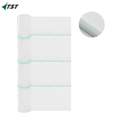 China 110GSM White Color Anti UV Pp Woven Weed Mat Ground Cover For Greenhouse Agriculture for sale