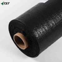 China 1.5*100m Uv Protection Black Pp Ground Cloth Weed Barrier For Gardening And Landscaping for sale