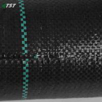 China 1.5*100m Uv Protection Black Pp Ground Cloth Weed Barrier For Gardening And Landscaping for sale