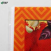 China White Plain Fold Over Stitching Laminated Woven Polypropylene Bags Printed For Fertilizer for sale