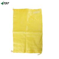 China 50 Lb  Circular Knitted Mesh Produce Bag For Firewood  Vegetable for sale