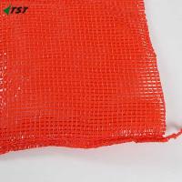 China 20kgs Poly Tubular Mesh Bag With Customized Label  Onion Bags Bulk for sale