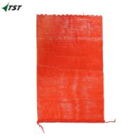 China 48*78cm PP Red Tubular Mesh Bag Onion Mesh Potato Sacks For Brazil for sale