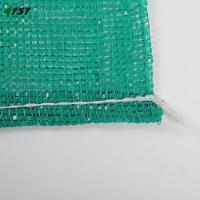 China Plastic Tubular Leno Green Mesh Bag For Lemon Chili Cucumber for sale