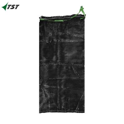 China Loom Black 3KG  5KG  7KG 10KGS 15kg Mesh Potato Sacks Circular Mesh Bag for sale
