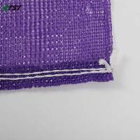 China Violet Tubular Vegetable Mesh Bags 50x70cm 50x80cm For Pumpkin for sale