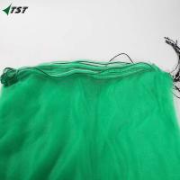 China Monofilament Green Date Palm Mesh Bag HDPE Sewn By Double Stitch for sale