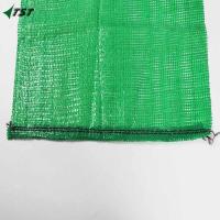 China Green Polypropylene Circular Mesh Bag For Sweet Corn Chili Lemon for sale