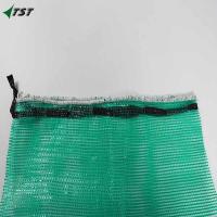 China 58x86CM Green Tubular Mesh Bag For Chili OEM Potato Leno Bag for sale