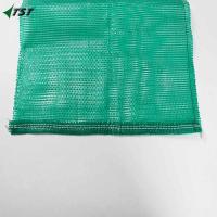 China Green Tubular Mesh Bag Sack With Drawstring for Chile Orange Lemon for sale