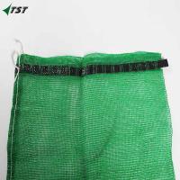 China Custom Size And Color UV Treated Pp Leno Mesh Bag For Firewood Vegetable Packing for sale