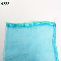 China Whole Sale 25kg 50kg PE Leno Mesh Bag For Garlic Seafood Storage for sale