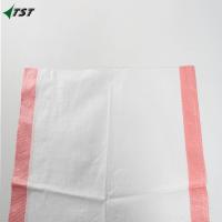 China 25kg 50kg White Woven Polypropylene Sacks For Cereal Grain Agricultural for sale