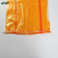 China 20kg 25kg Orange Transparent Color PP Woven Bag Sack For Vegetables Fruit for sale