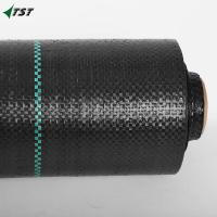 China Heavy Duty Black Anti-UV Pp Weed Mat Roll Ground Cover For Agriculture Garden for sale