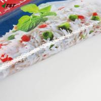China UV Treatment Food Grade Plain White BOPP Bag With Easyopen For Grain Rice Flour for sale
