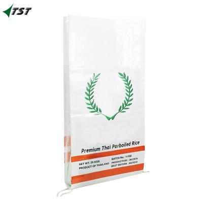 China Heavy Duty BOPP Packaging Bags Pillow Gusseted Design Breathable Micro Perforations for sale
