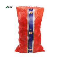 China 100% New Material Pp Tubular Mesh Bag For Potato Vegetable Saco De Rafia Para Cebola for sale