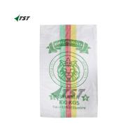 China PP Woven Bag Factory Wholesale Custom Printed Polypropylene Woven Sack For Rice Grain Sand for sale