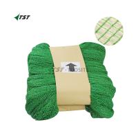 China UV Stabilized Knitted Tubular Mesh Net Roll Breathable Vegetable Net Bag For Supermarket Retail for sale