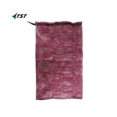 China Customized Purple Color 40kg Onion Mesh Bag For Agriculture for sale