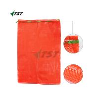 China Customized Purple Color 40kg Onion Mesh Bag For Agriculture for sale
