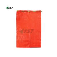 China Customized Pink Red Color 53x86 Mesh Bag For Onion For Mexico Market for sale