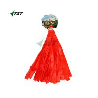 China 4.2g/M PE Tubular Netting Extruded Plastic Tube Net For Onion Potato Fruit Packing for sale