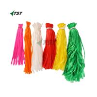 China Knitted Tubular RED MESH NET TUBING Onion Packaging Net Bag Roll for sale