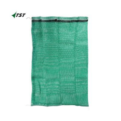 China Red, White , Transparent Leno Sewn Mesh Sack For Onion Patotoes for sale