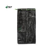 China Black Color 10kg 15kg PP Mesh Sack For Afrian Onion And Potato Packaging for sale