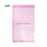 China Pink Color 25kg 30kg 53x86 PP Arpillas For Agriculture Packaging Onion for sale