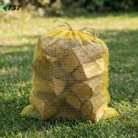 China 50 Lb  Circular Knitted Mesh Produce Bag For Firewood  Vegetable for sale