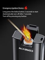 China Hot Selling Type-C Fast Charging 5 Modes Magnetic Side Tactical Keychain Light with Warning Lamp for Outdoor Camping for sale