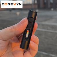 China Wholesale Arc Camping Anti-peeping Infrared Detection Alarm LED USB Rechargeable IP65 Aluminum Alloy Keychain SOS for sale
