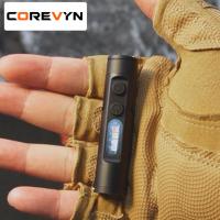 China Wholesale Arc Camping Anti-peeping Infrared Detection Alarm LED USB Rechargeable IP65 Aluminum Alloy Keychain SOS for sale