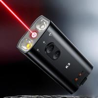 China Portable High Lumens 800LM Aluminium Alloy Mini RGB Colorful Light K3 Flashlight with Magnetic Side for Outdoor Camping for sale