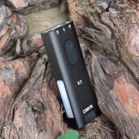 China High Performance 800 Lumens Zoomable RGB Colorful Light K3 Mini Torch with Geometric Clamp for Camping and Hiking for sale