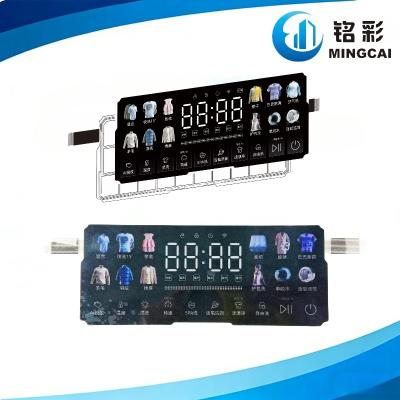 China Custom Capacitive Touch Membrane Switches for Washing Machines and Smart Appliances for sale