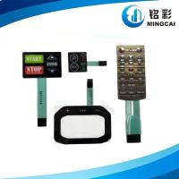 China Custom PET Membrane Switch Keyboard, Industrial Control Panel for Electronic Equipment for sale