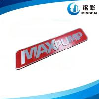 China Custom 3D Embossed Metal Nameplates with Industrial-Grade Performance and Custom Size and Shape for Branding for sale