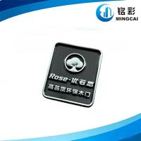 China Custom Metal Logo Badges and Brand Nameplates with Durable Enamel Customizable Shapes for Multi-Industry Versatility for sale