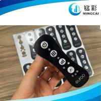 China Custom Waterproof Dustproof UV Resistant PET/PC Membrane Keypad Overlays and Control Panel Stickers for sale