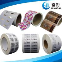 China Custom Self Adhesive Roll Stickers with Waterproof Printing and Custom Die-Cut Shape Using Eco-Friendly Ink for sale