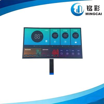 China Custom Contactless Capacitive Touch Membrane Switch with Ultra-Thin Flexible PET Structure and Waterproof Surface for Smart Appliances for sale
