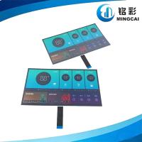 China Custom Contactless Capacitive Touch Membrane Switch with Ultra-Thin Flexible PET Structure and Waterproof Surface for Smart Appliances for sale