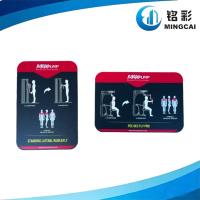 China Custom Gym-Specific Anti-Sweat Matte PET Instruction Labels with All-in-One Integrated Graphic Printing and Multi-Shape Customization for Fitness Equipment for sale